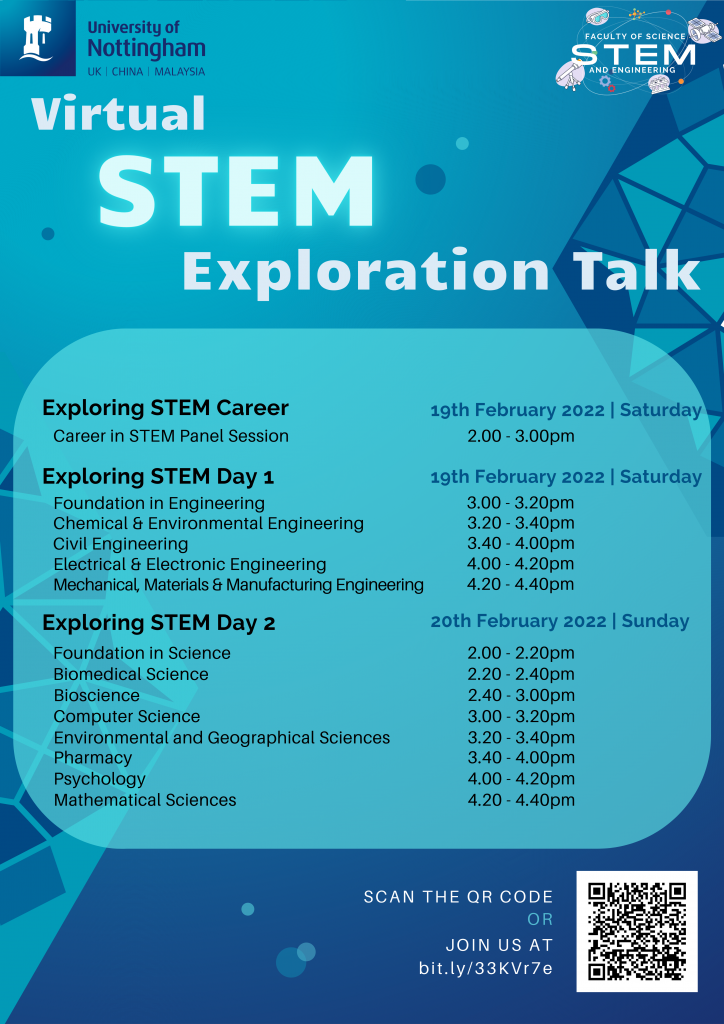 UNM Virtual STEM Carnival 2022 – 吉隆坡中华独立中学 线上教育展 Chong Hwa Independent ...
